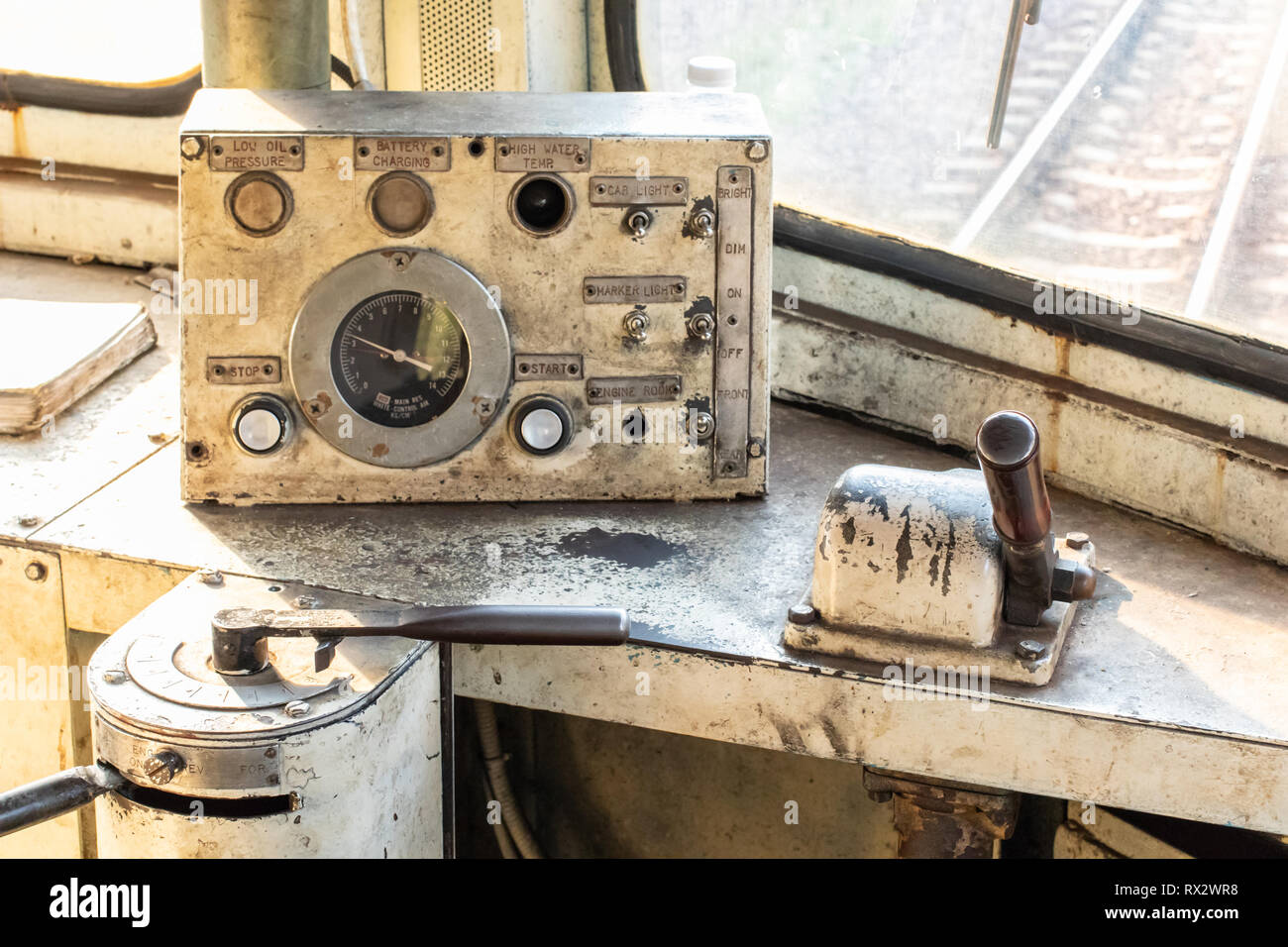 Diesel locomotive interior hi-res stock photography and images - Alamy