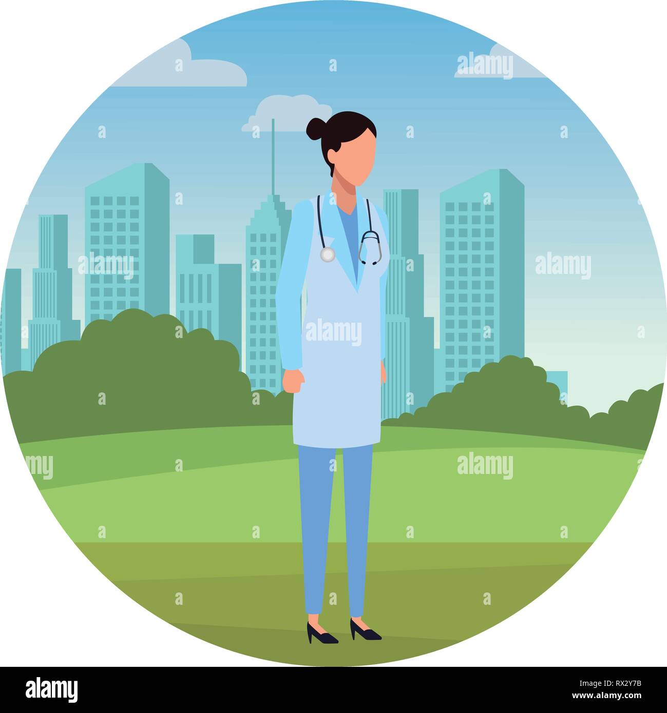 doctor Jobs and professions avatar Stock Vector Image & Art - Alamy