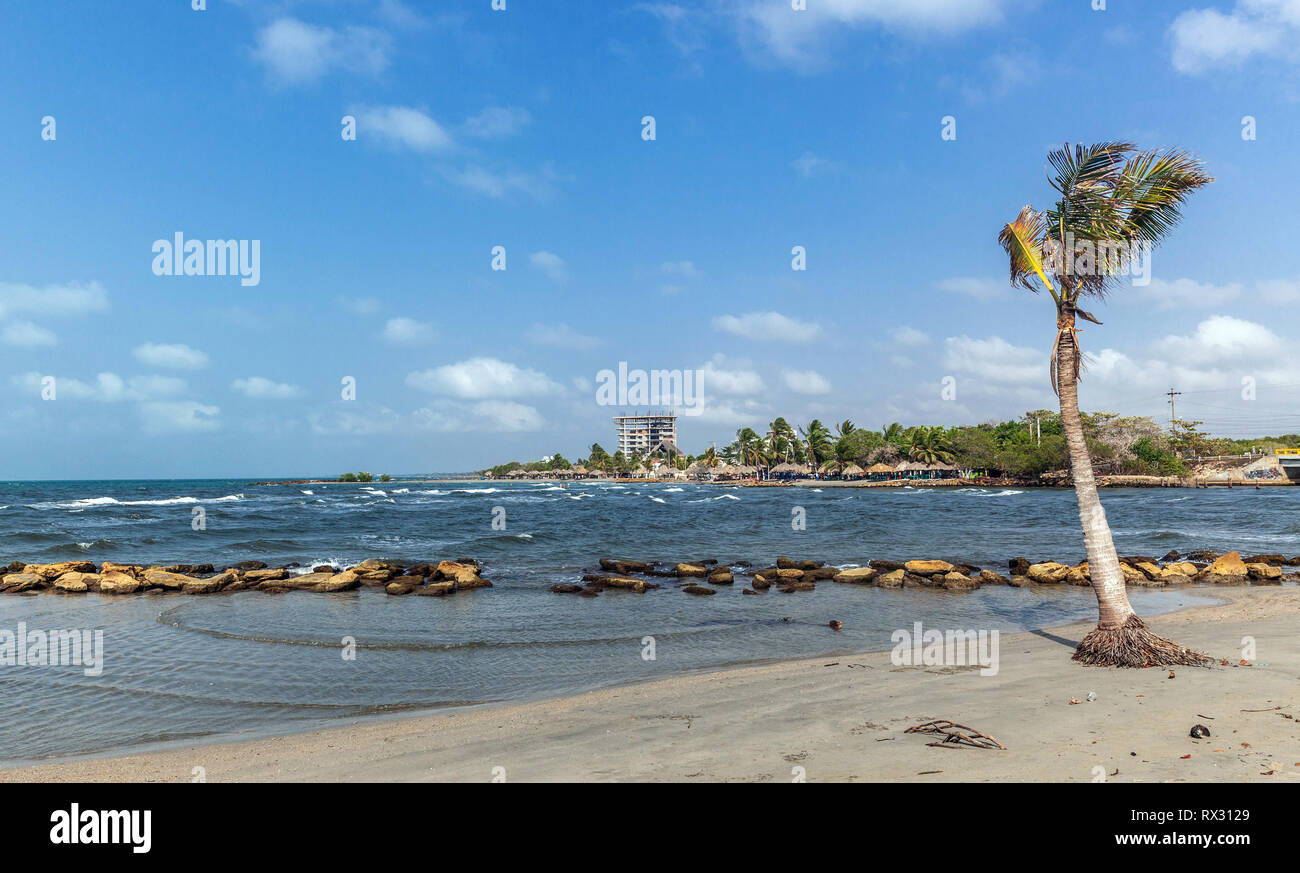 Coveñas seaside resort town, Colombia Stock Photo - Alamy