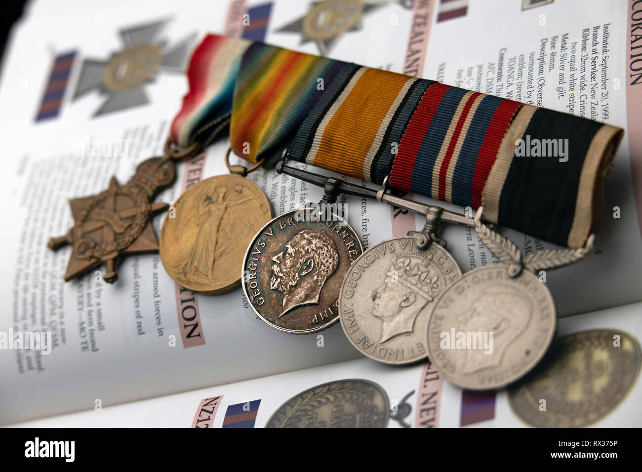New zealand armed forces medal hi-res stock photography and images - Alamy
