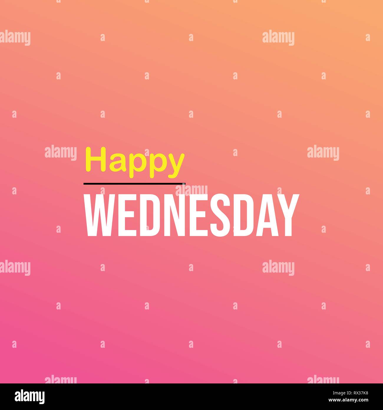 Happy Wednesday Stock Vector Images - Alamy