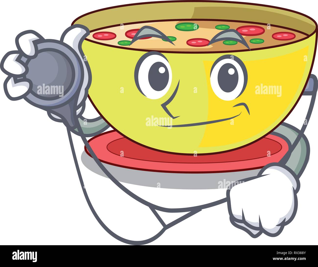 Hospital soup Stock Vector Images - Alamy