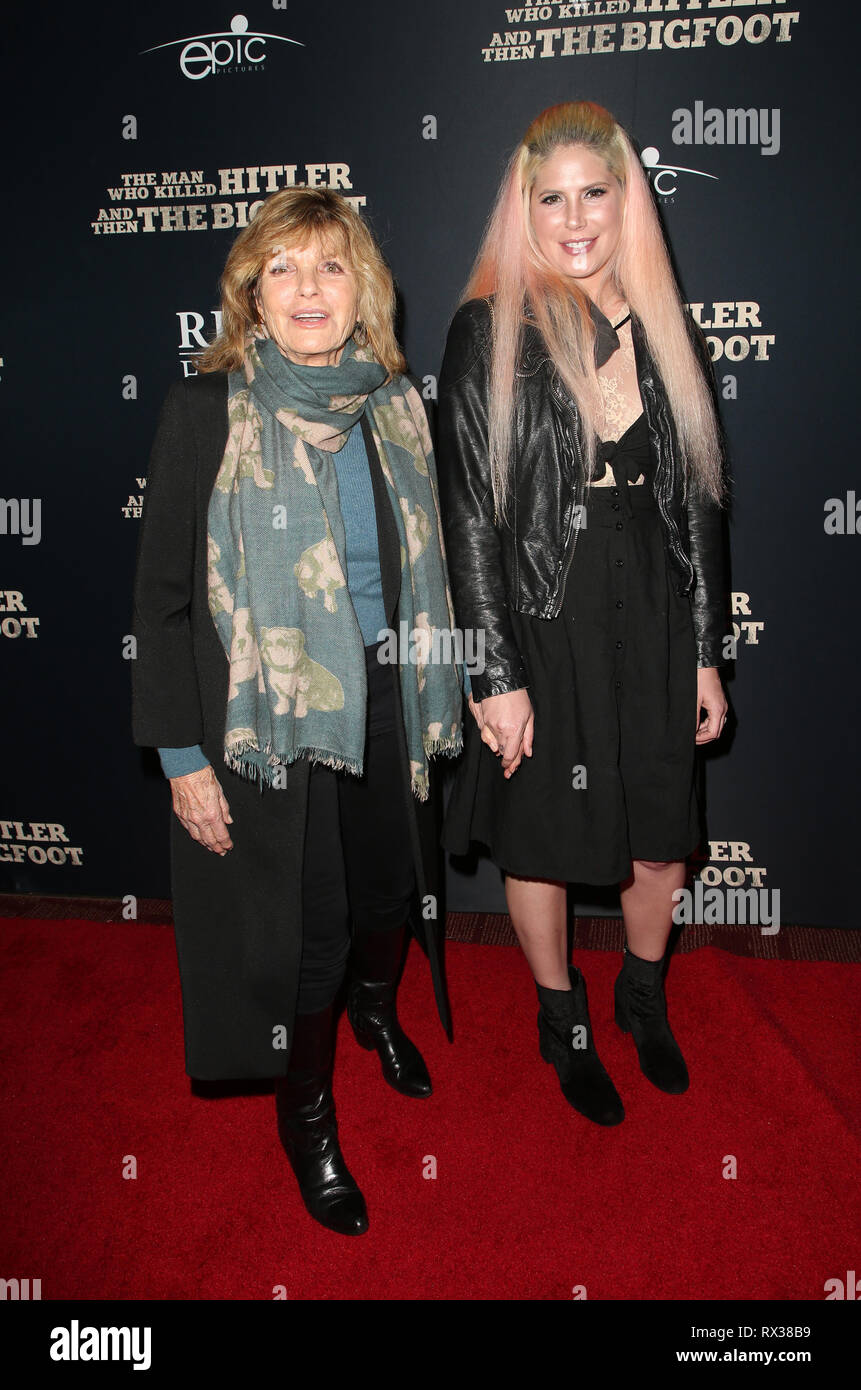 Katharine ross and cleo rose elliott hi-res stock photography and ...