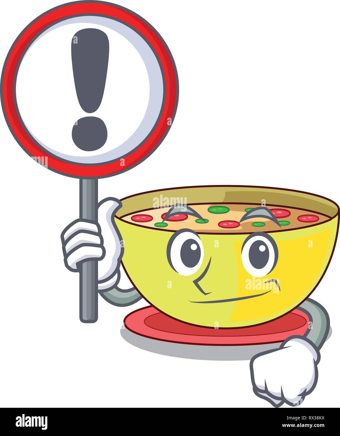 Chowder bowl Stock Vector Images - Alamy