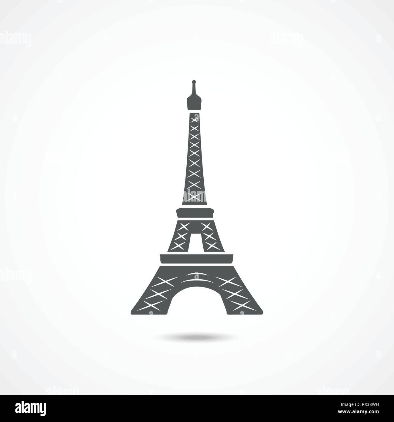 Eiffel tower icon Stock Vector Image & Art - Alamy