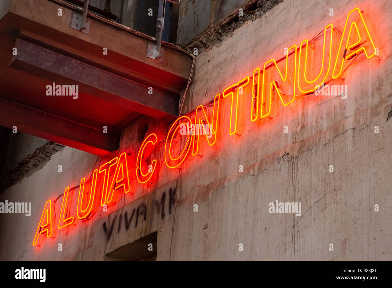 Aluta continua hi-res stock photography and images - Alamy