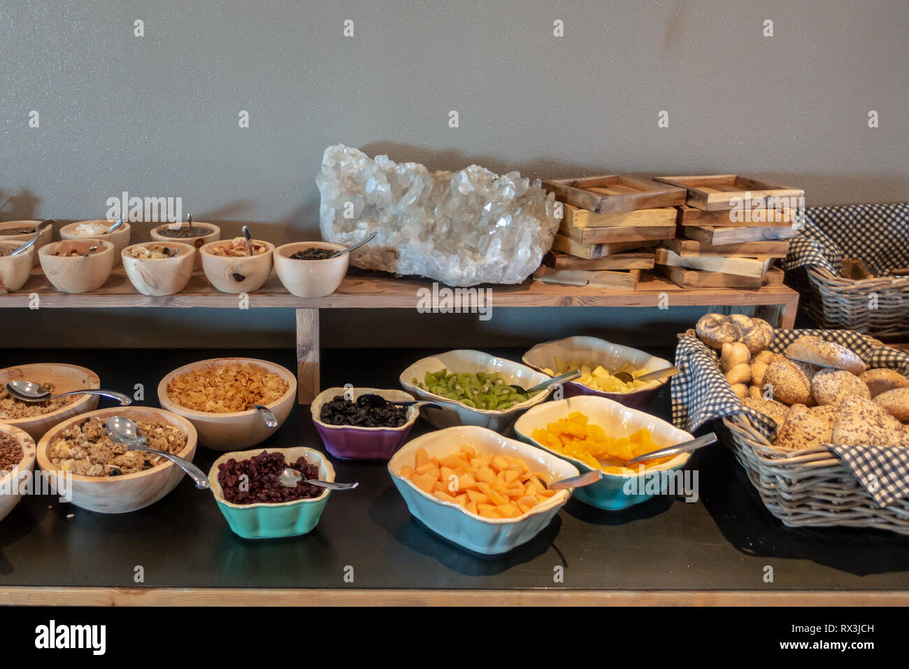 Buffett food plate hi-res stock photography and images - Alamy