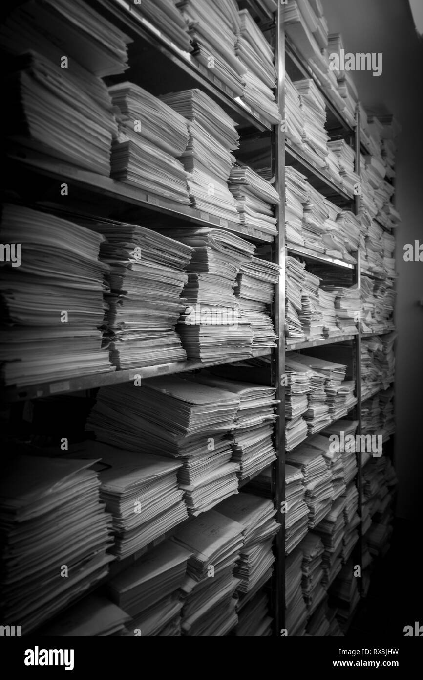 Stored objects Black and White Stock Photos & Images - Alamy