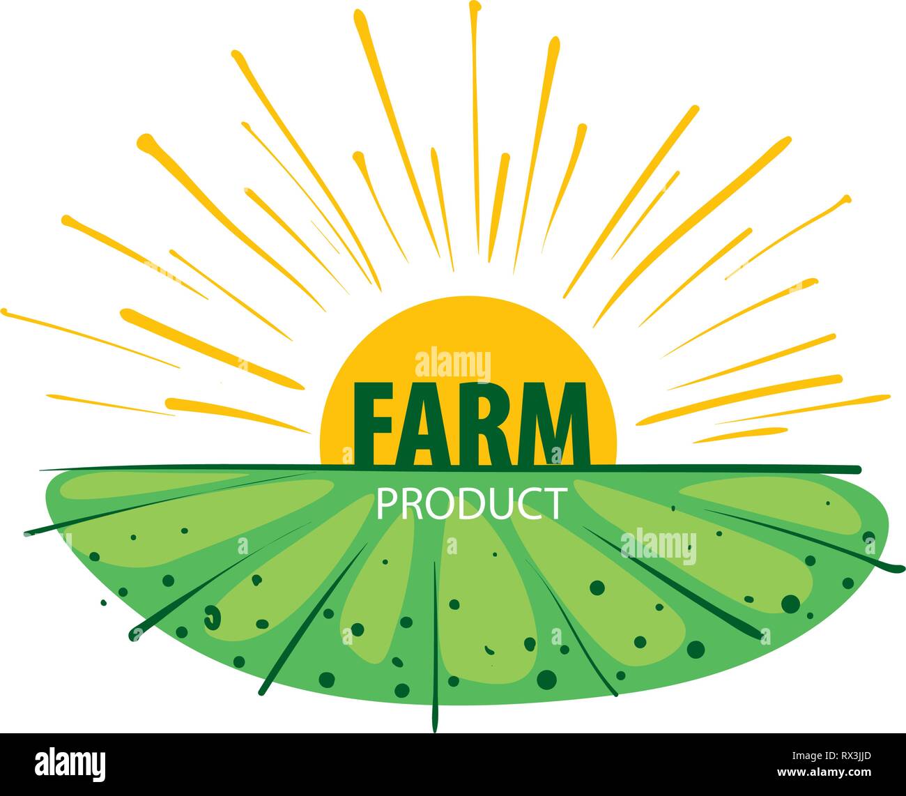 The field logo hi-res stock photography and images - Alamy