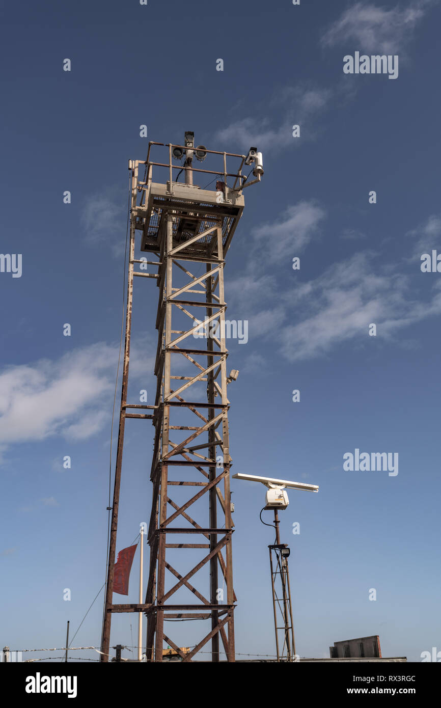 Surveillance tower hi-res stock photography and images - Alamy