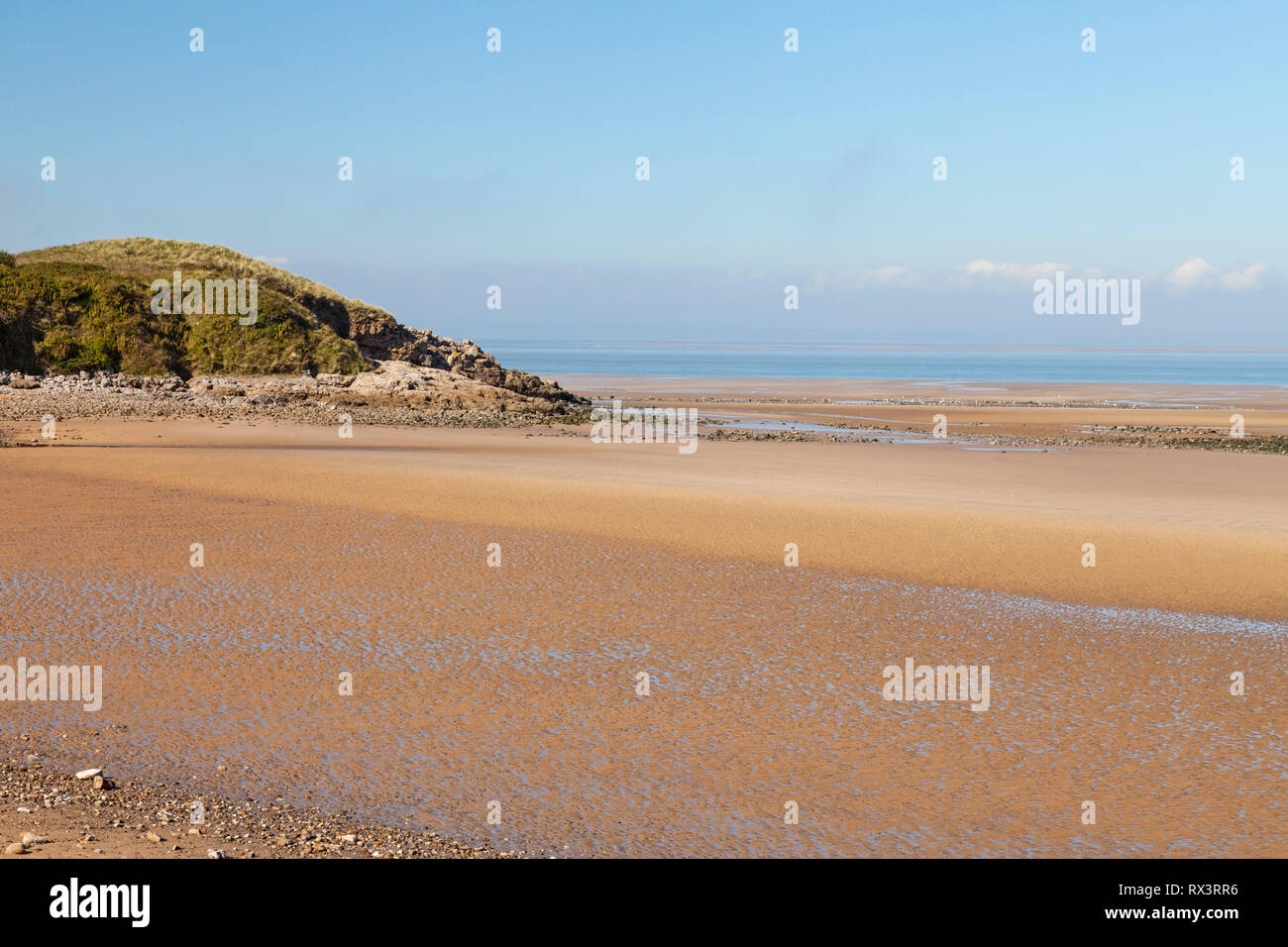 Broughton Bay, Gower Peninsula, Swansea, South Wales, UK Stock Photo ...
