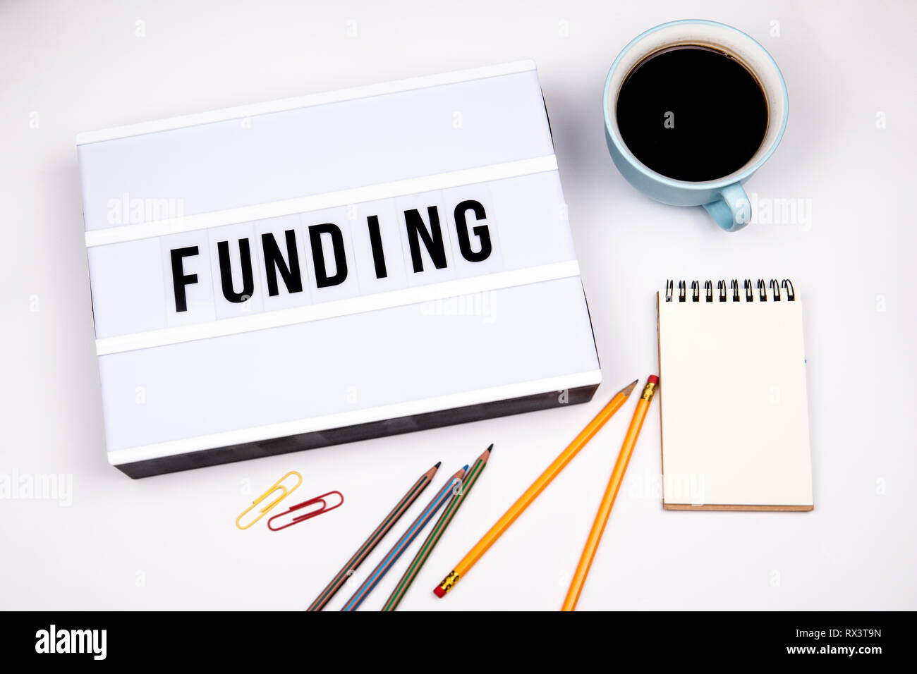 Funding text hi-res stock photography and images - Alamy