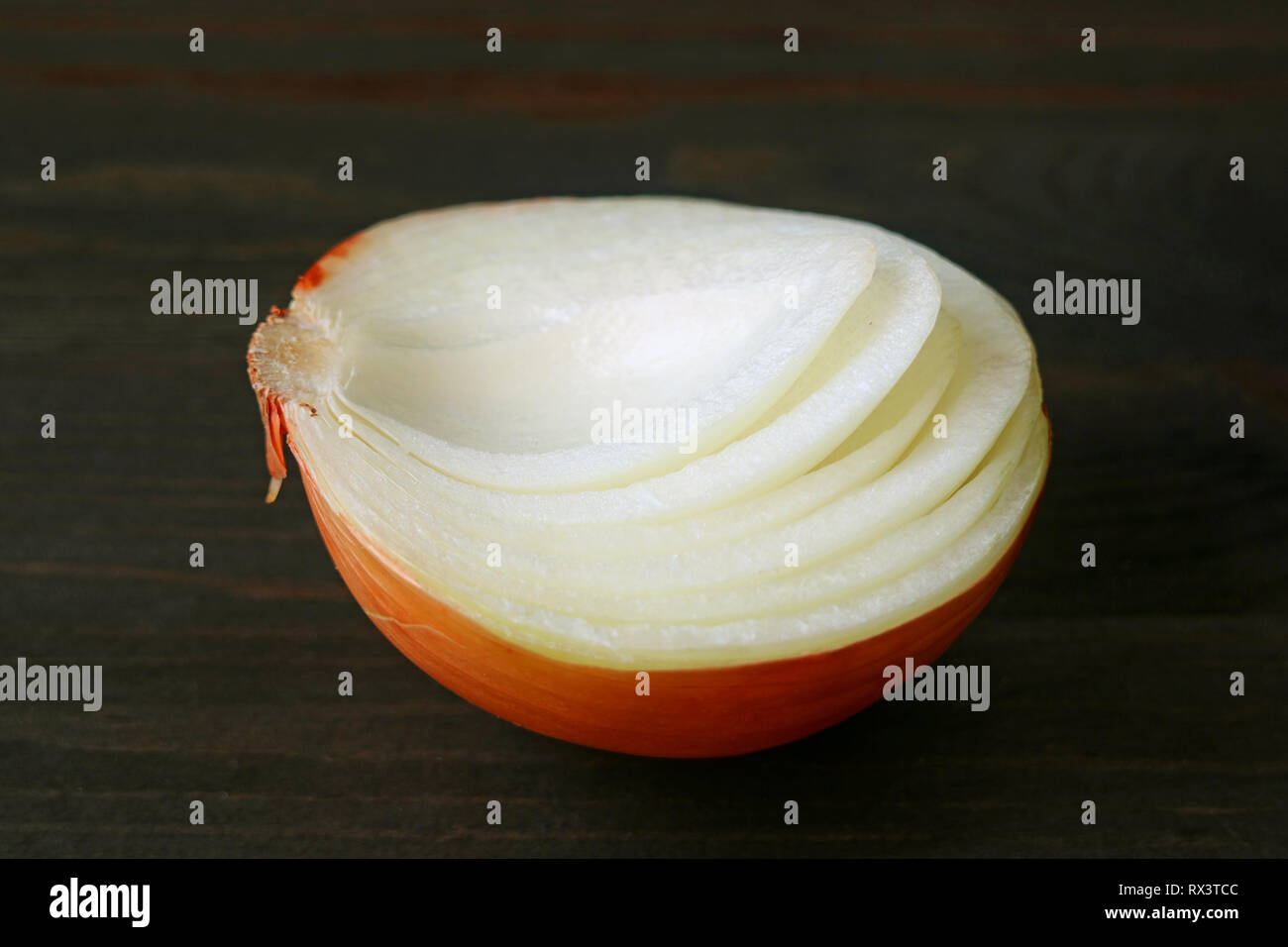 Onion layers vegetable food hi-res stock photography and images - Alamy