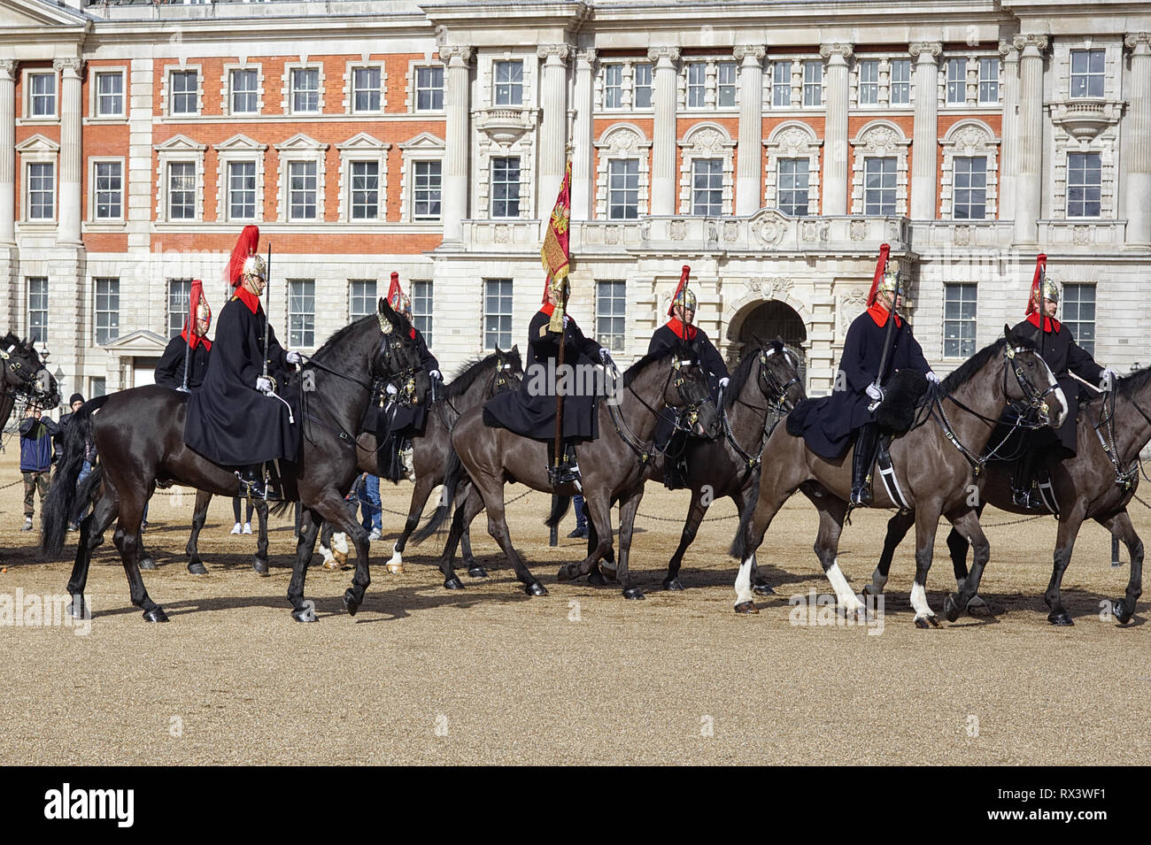 When The Queen is in London, the Long Guard consists one Officer, one ...