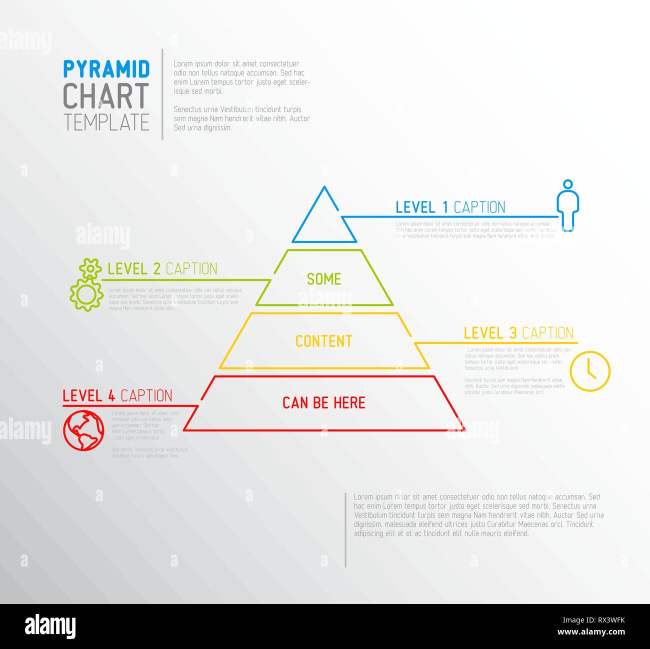 Pyramid Chart Template