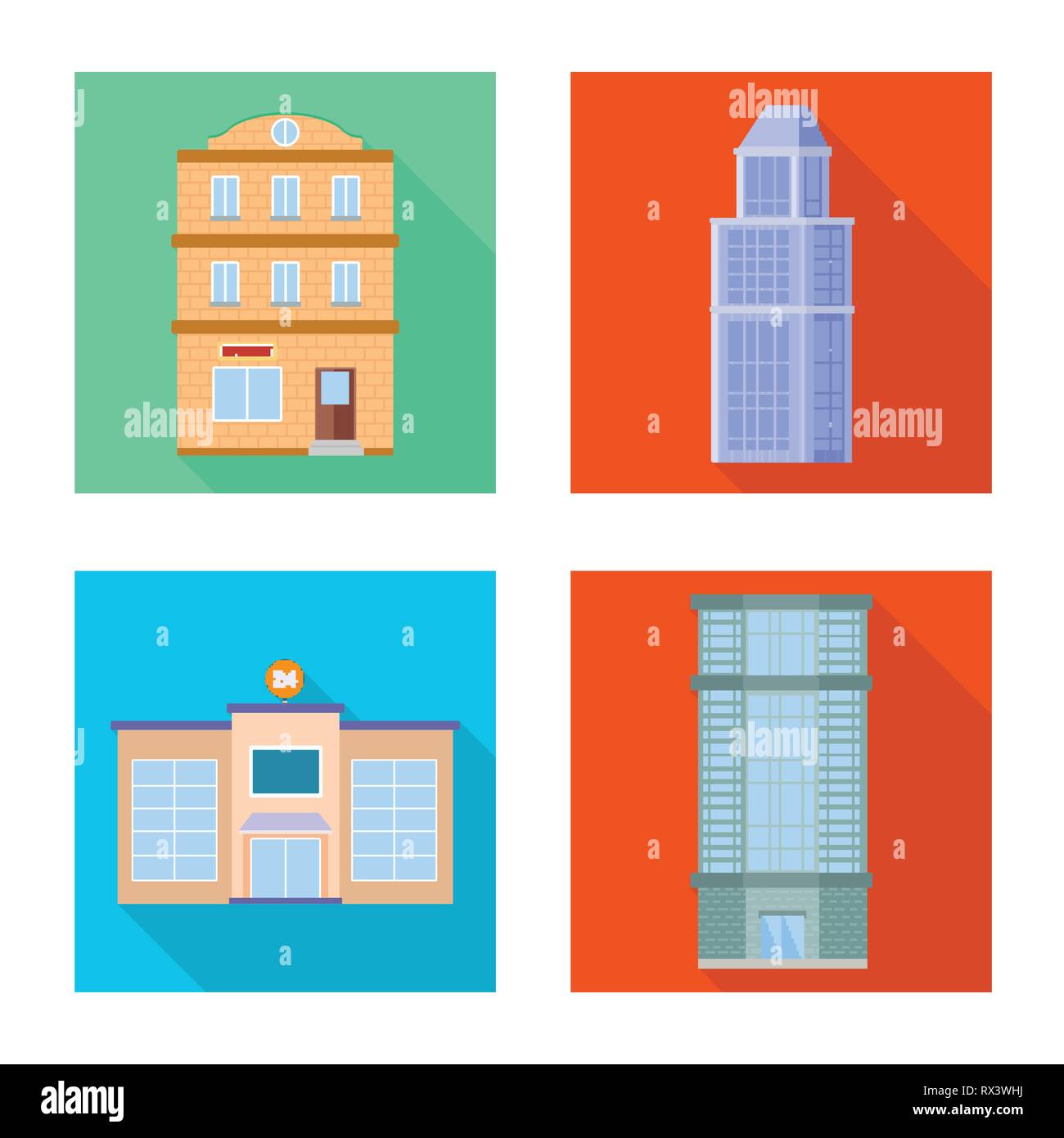 Futuristic police station Stock Vector Images - Alamy