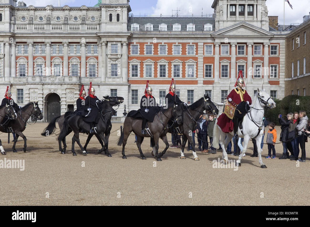 When The Queen is in London, the Long Guard consists one Officer, one ...