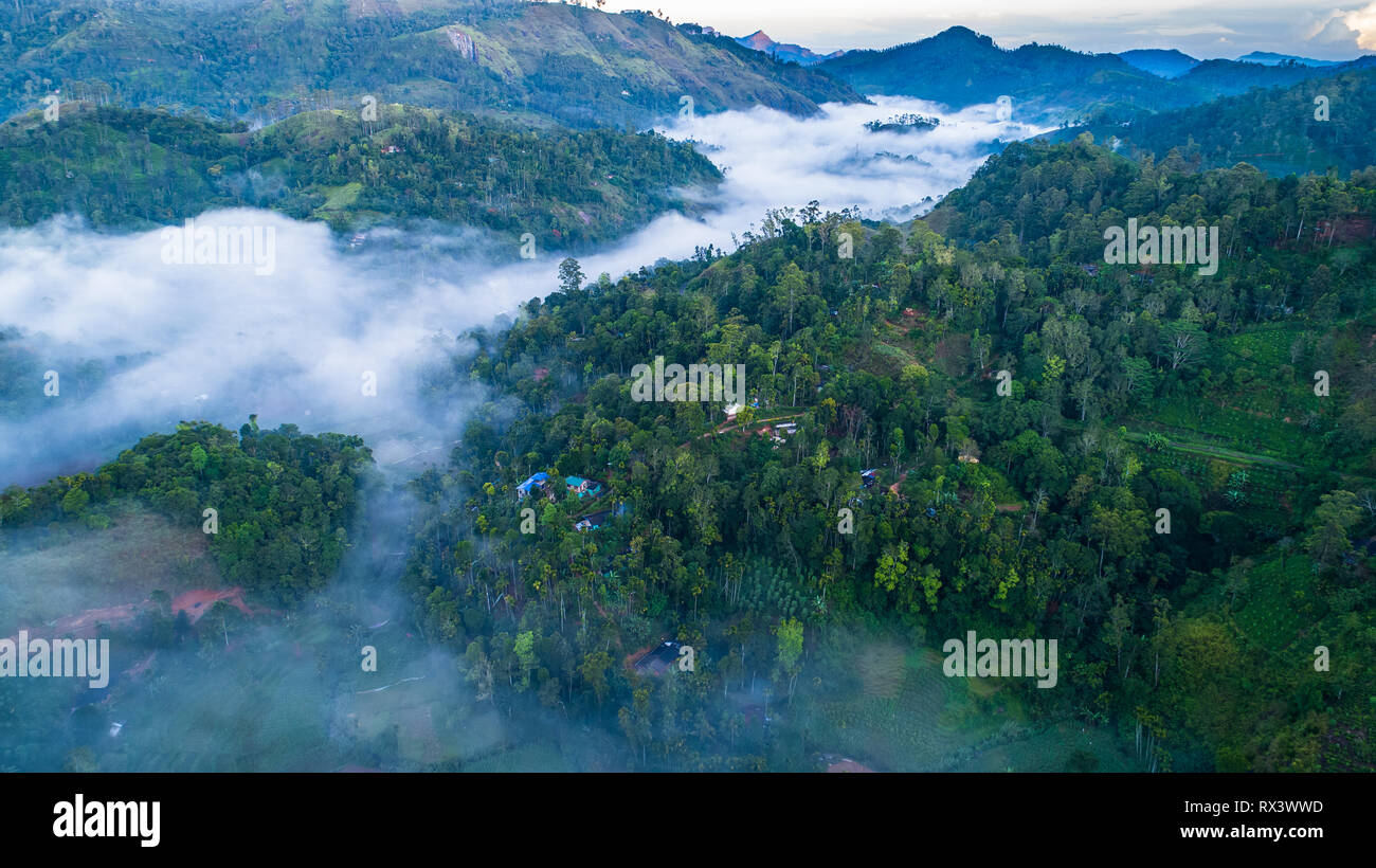 Ella is a beautiful small town on the southern edge of Sri Lanka Stock ...
