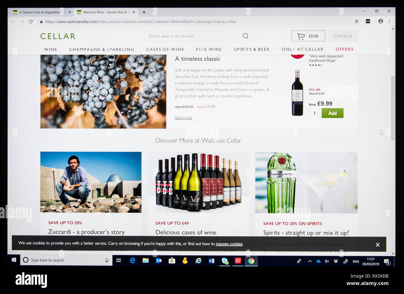 Waitrose wine shop hi-res stock photography and images - Alamy