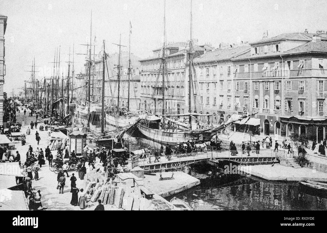 Trieste italy 1900 hi-res stock photography and images - Alamy