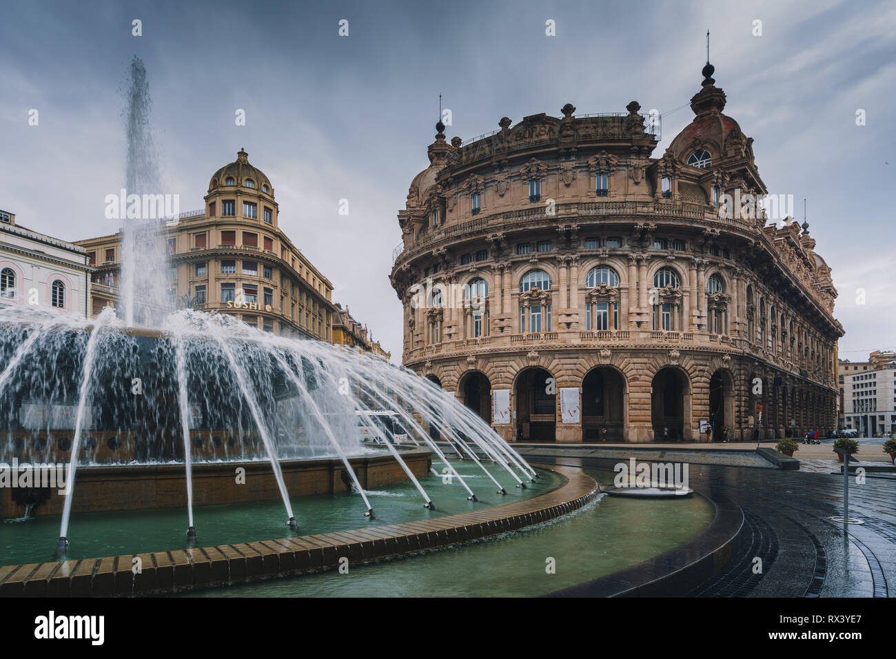 Piazza De Ferrari Square High Resolution Stock Photography and Images ...