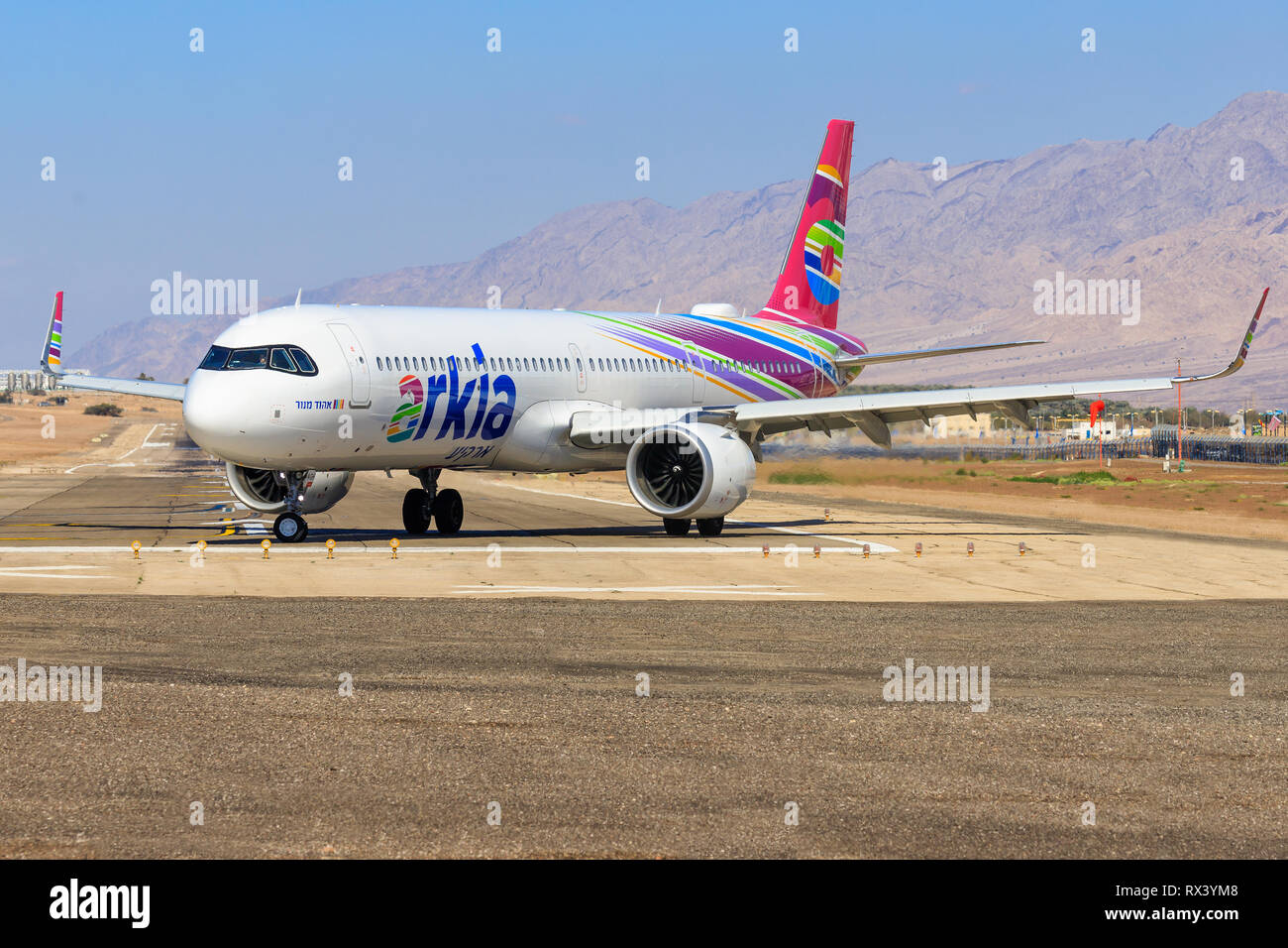Airbus a321 251nx arkia israeli airlines hi-res stock photography and ...