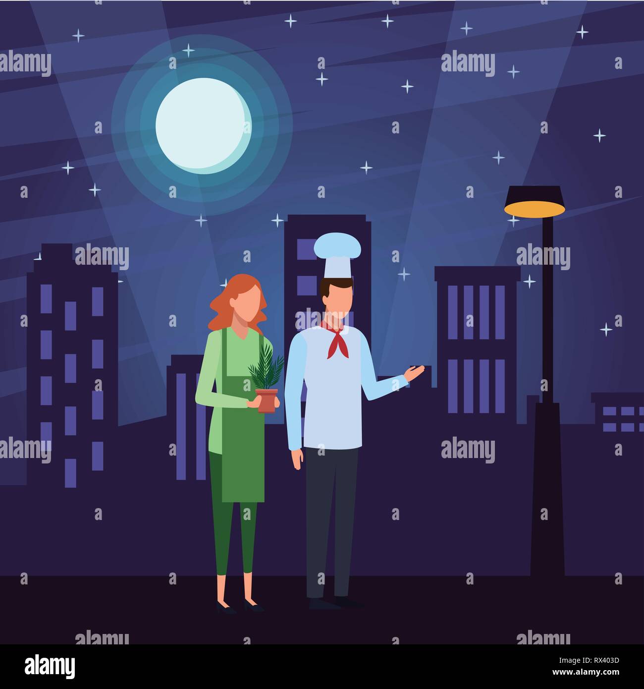 Jobs and professions avatar Stock Vector Image & Art - Alamy