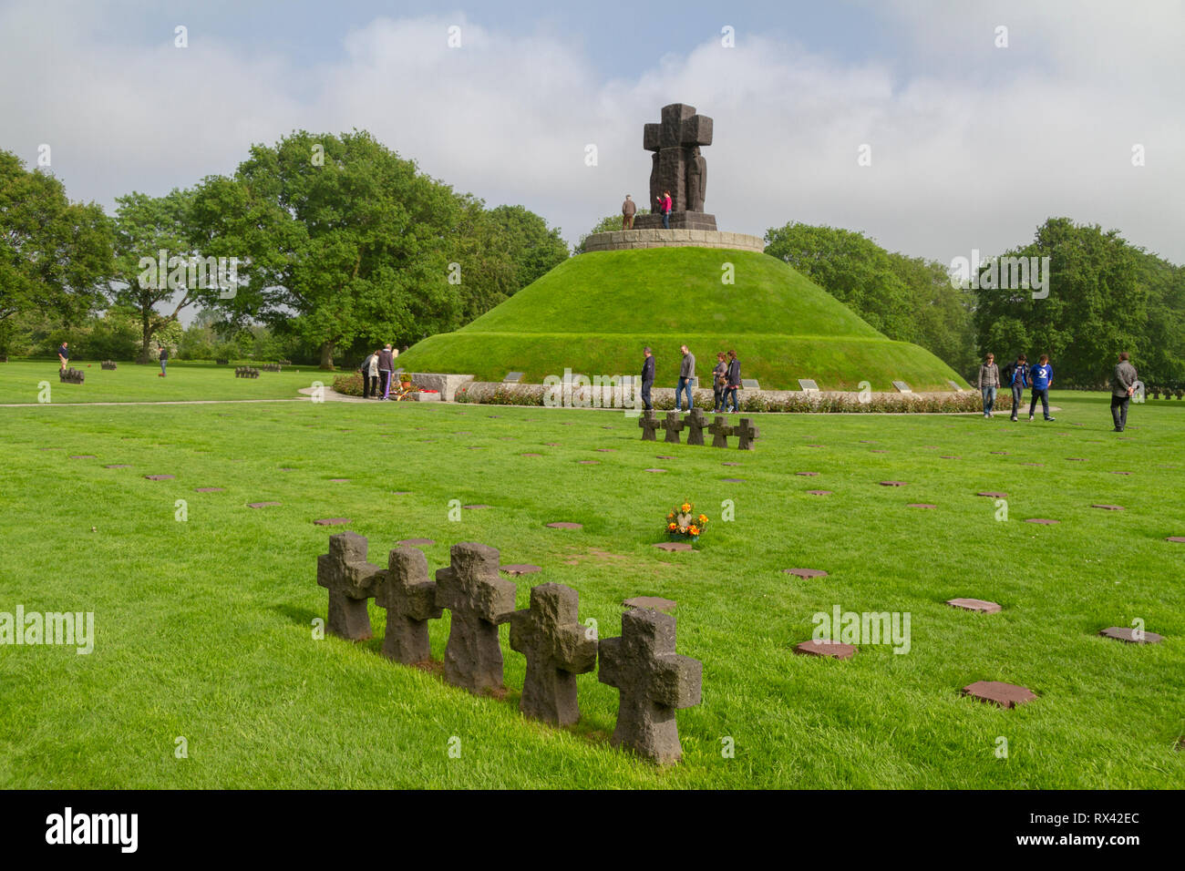 La cambe german war cemetery hi-res stock photography and images - Alamy