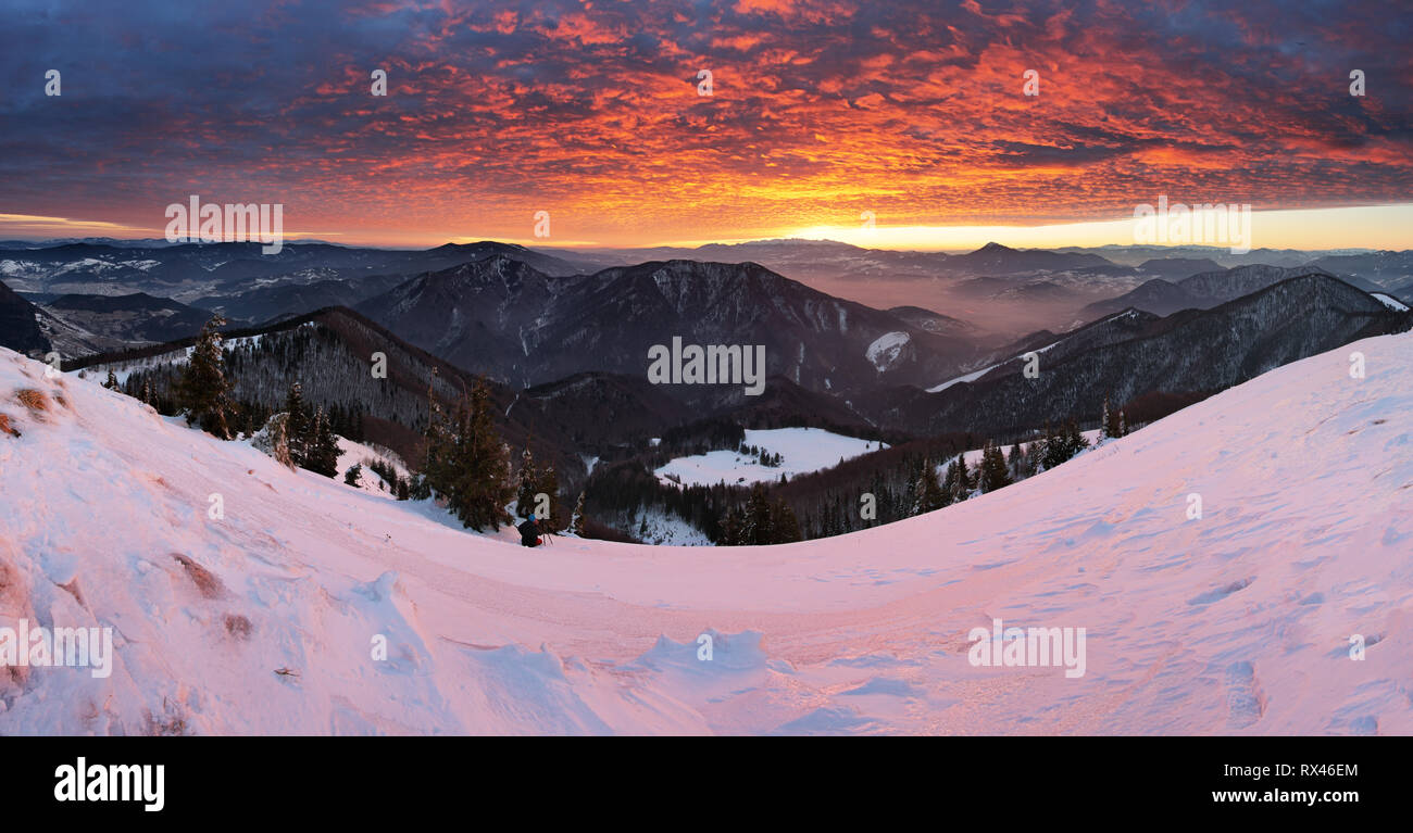 Slovakia winter hi-res stock photography and images - Alamy