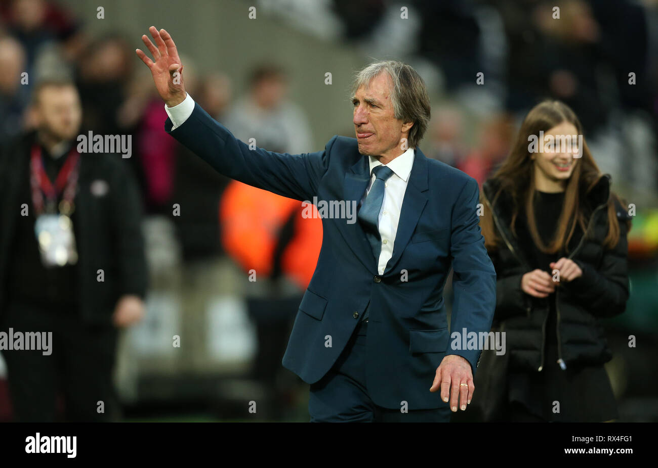 Former West Ham United player Billy Bonds during the unveiling of the ...