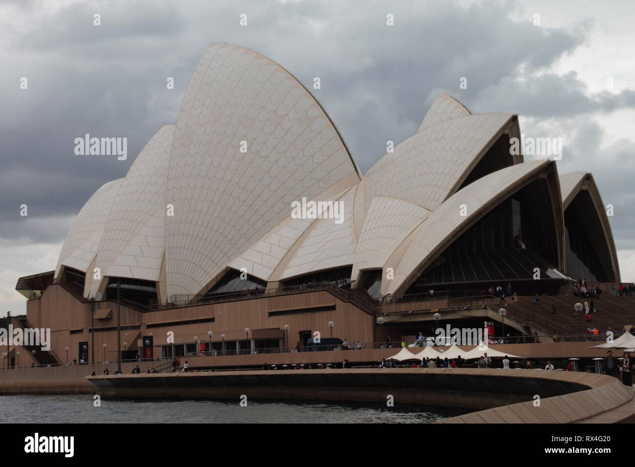 Impressive opera house in the metropole Sydney Stock Photo - Alamy