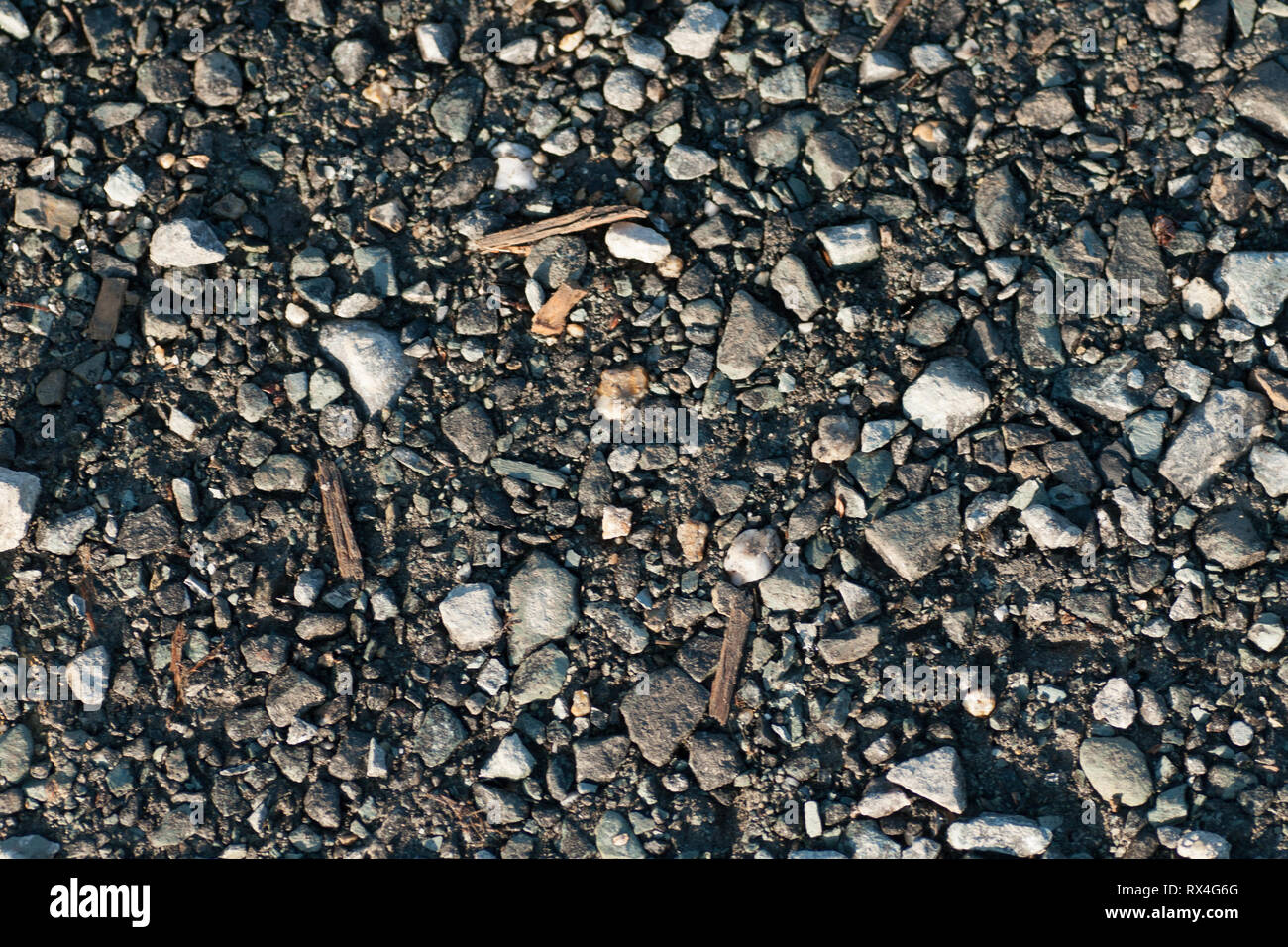 Gravel road texture hi-res stock photography and images - Alamy