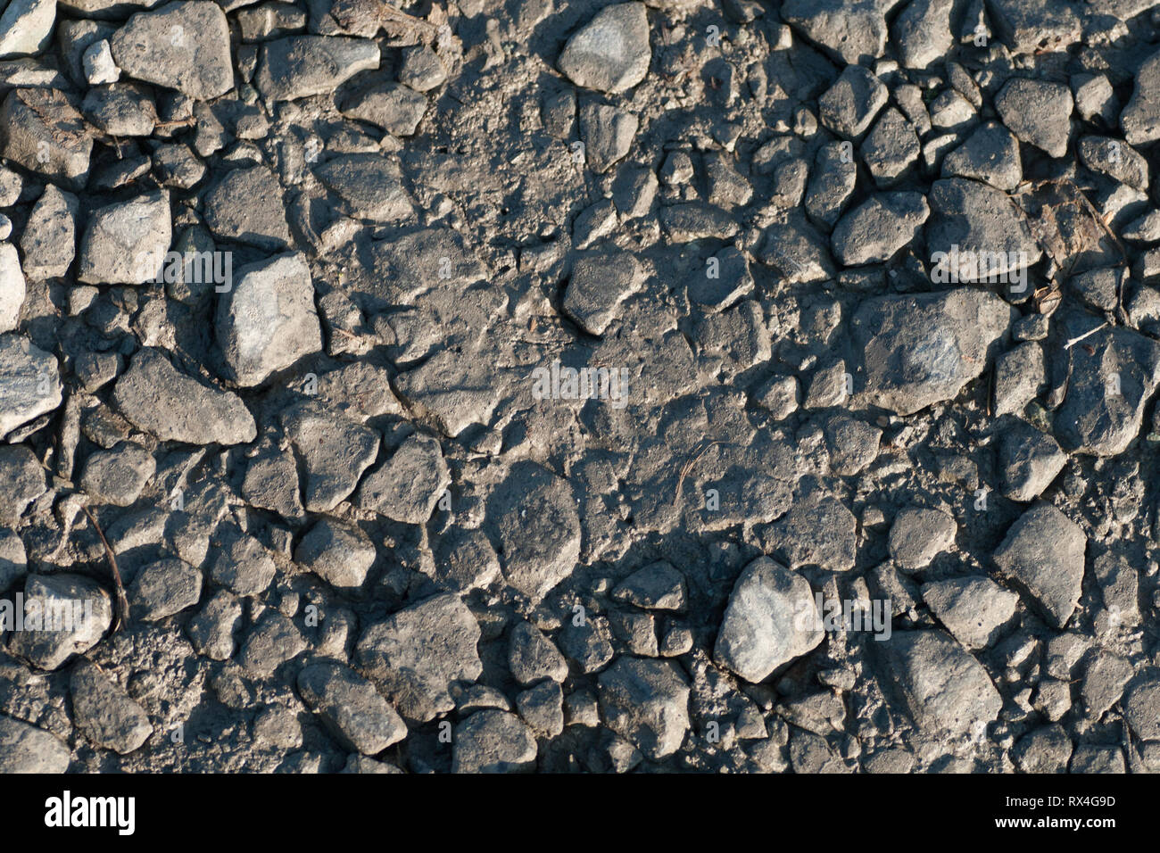 Gravel road surface Stock Photo - Alamy