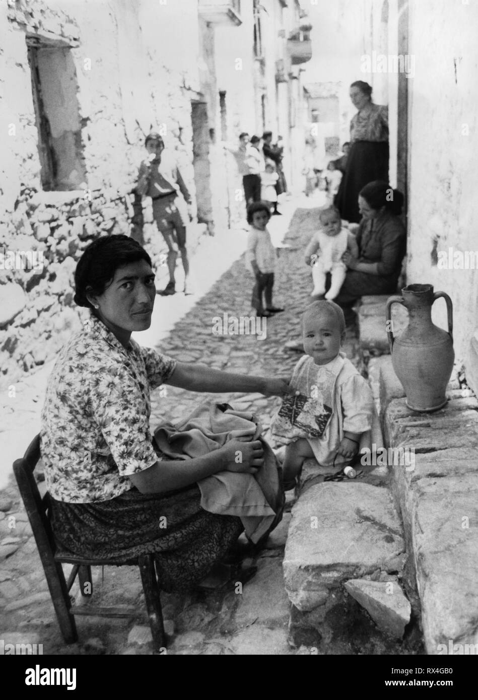 amendolara, calabria, italy, 1963 Stock Photo - Alamy