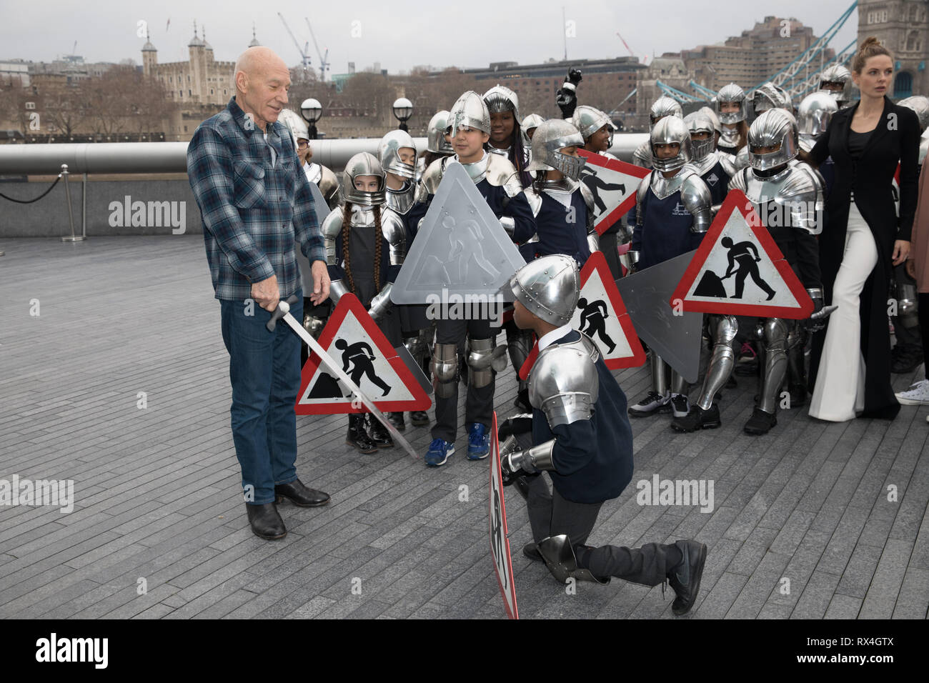 The Kid Who Would Be King Photocall High Resolution Stock Photography ...