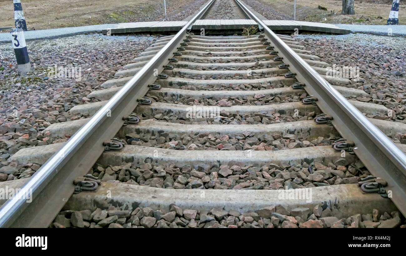 On a railtrack hi-res stock photography and images - Alamy