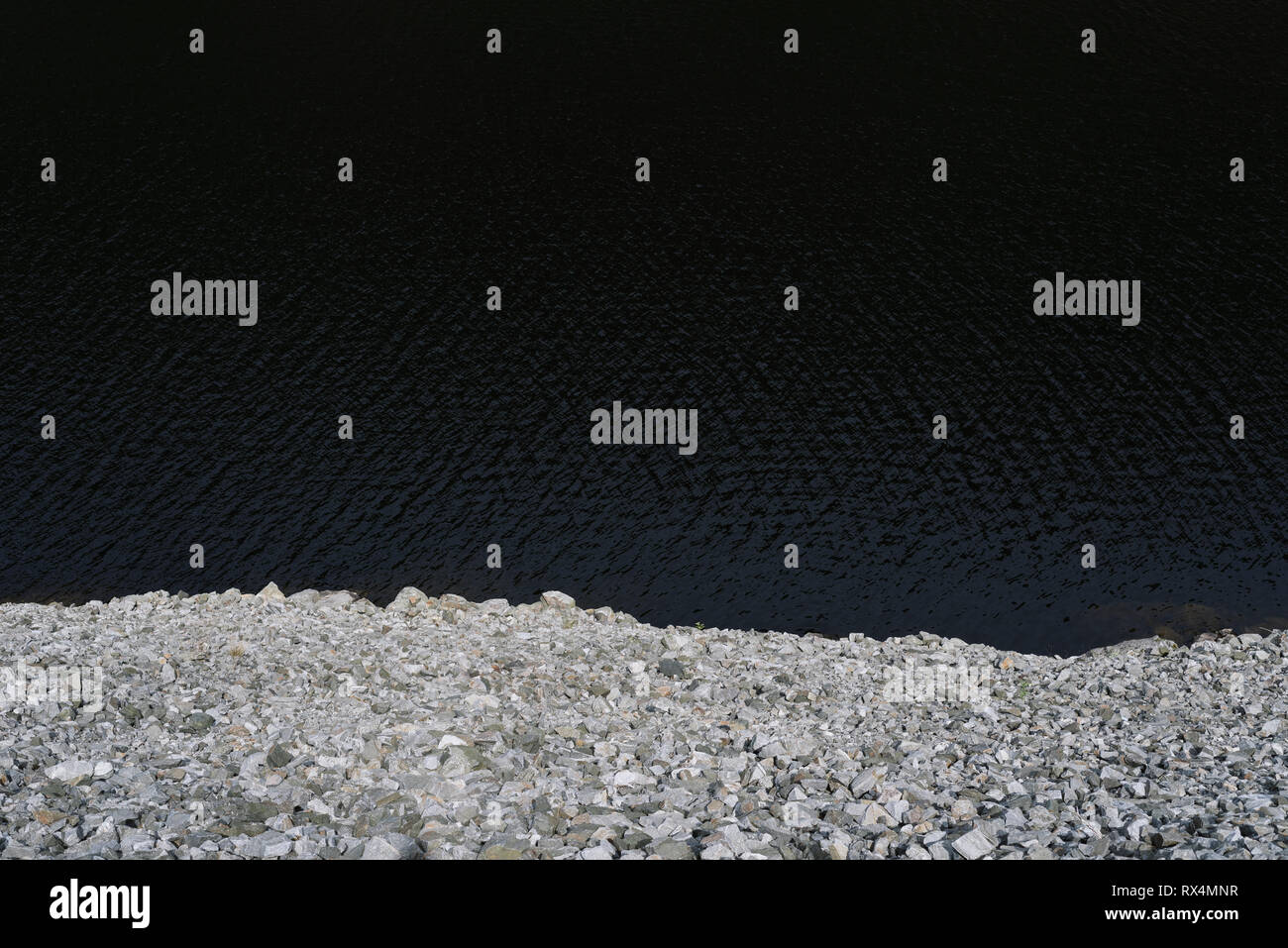 Abstract texture of water and stone. Natural background for design with ...