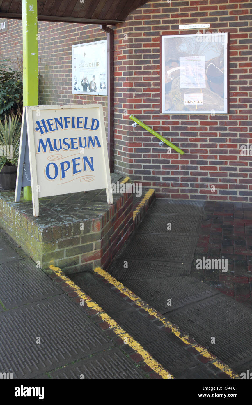 the village museum in the west sussex village of henfield Stock Photo ...