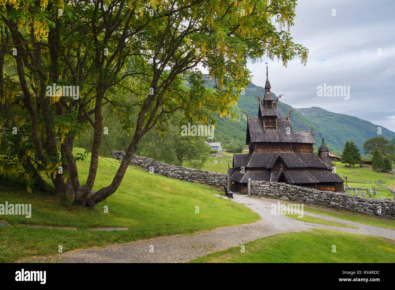 Borgund Stave Church - oldest preserved timber buildings. A memo of the ...