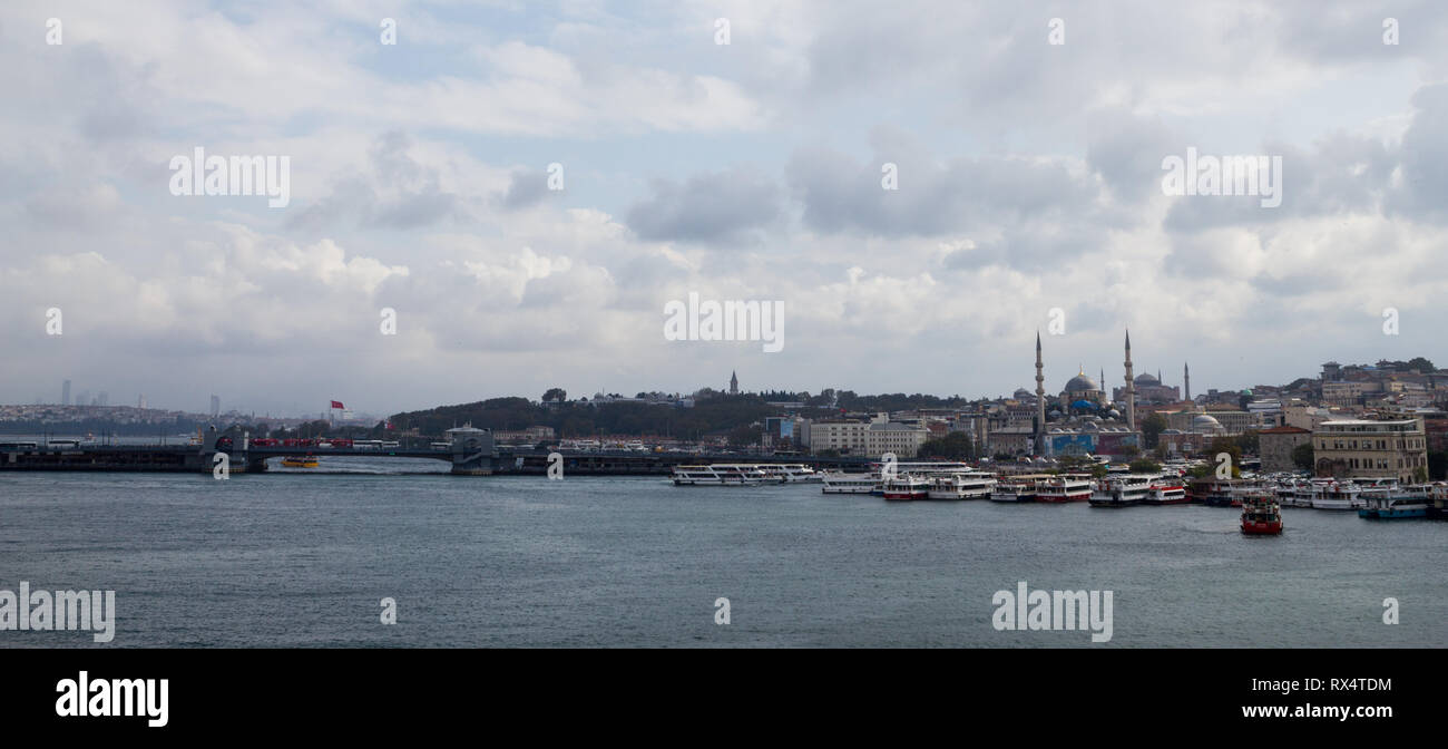 Galata bridge history hi-res stock photography and images - Alamy