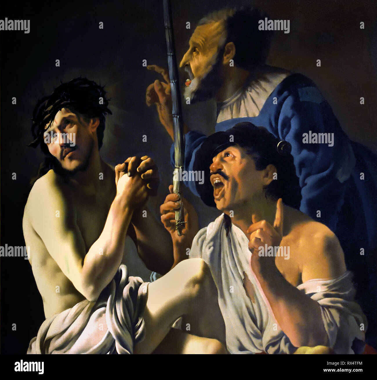 Mocking of christ hi-res stock photography and images - Alamy