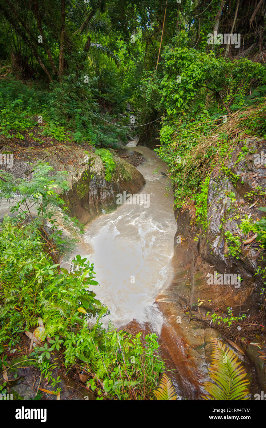 Air Terjun Murundao, Moni Village on Flores Island in Indonesia Stock ...