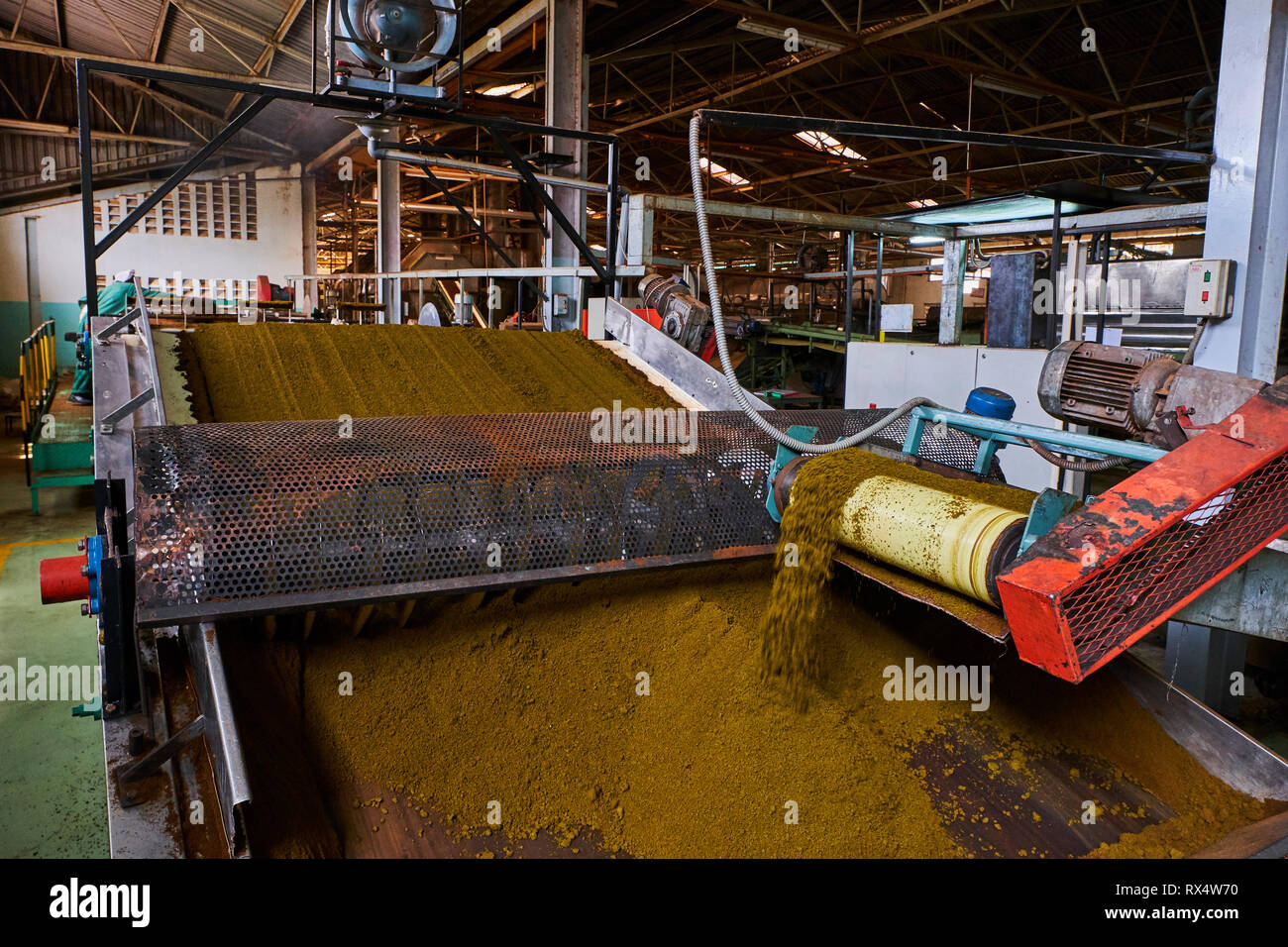 Kenya, Kericho county, Kericho, Momul tea factory of Kenya Tea ...