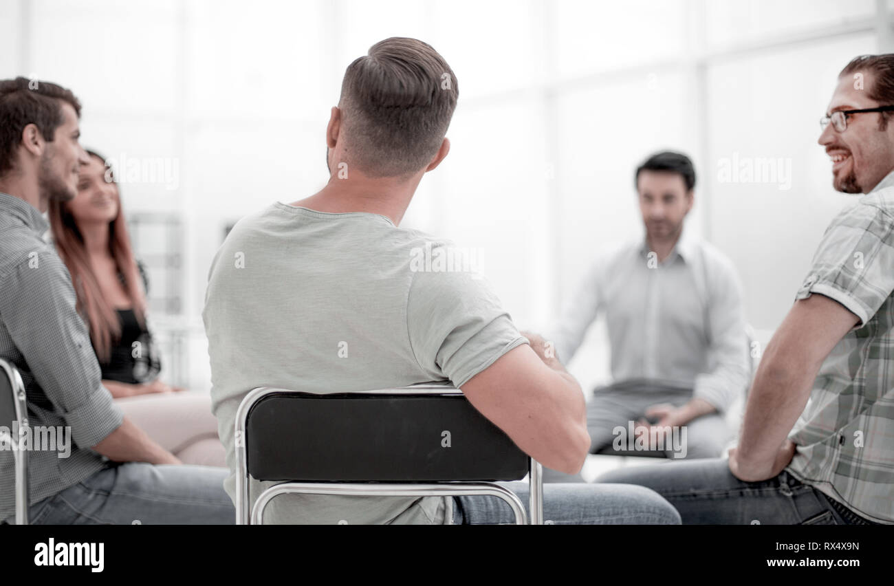 business team discussing current tasks.the concept of teamwork Stock ...