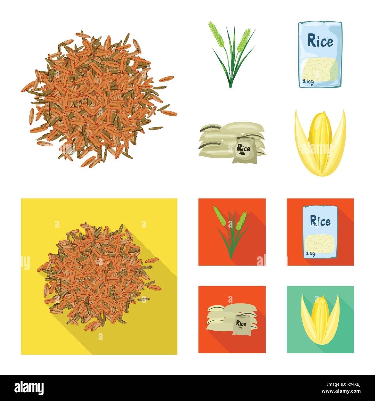 grain,packet,bag,rice,unpolished,leaf,white,seed,garden,wholesale ...