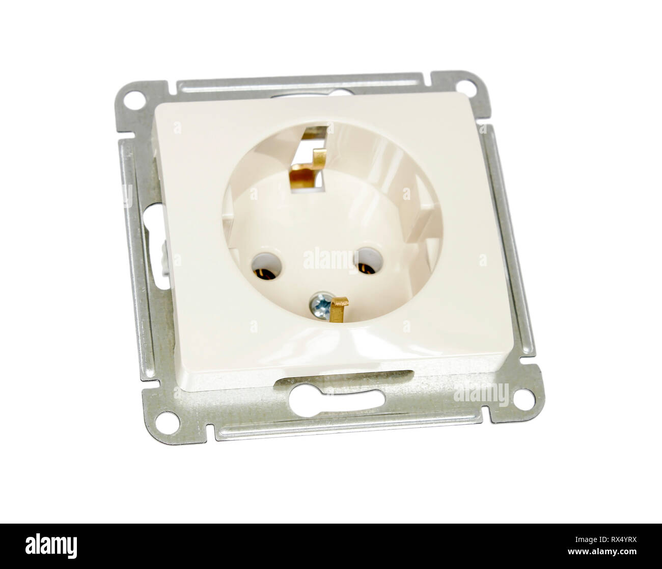 The mechanism of electrical household outlet for internal installation ...