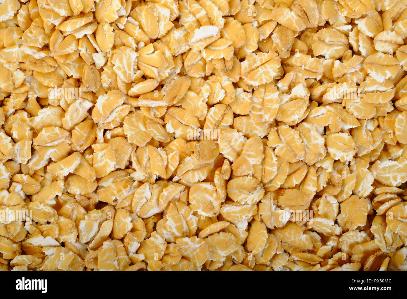 rolled wheat background Stock Photo - Alamy