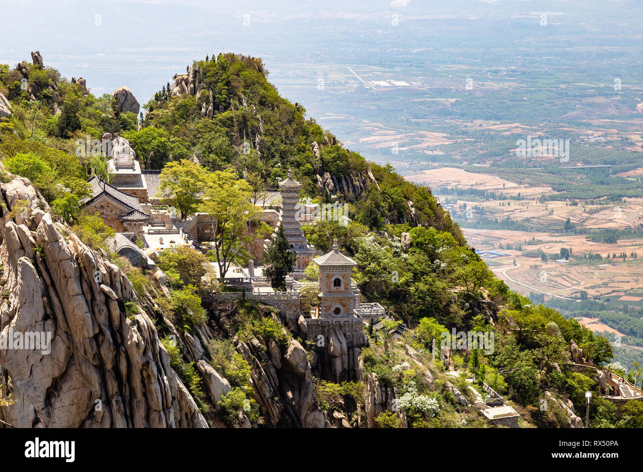 Sanhuang Basilica on the top of Songshan Mountain, Dengfeng, Henan ...