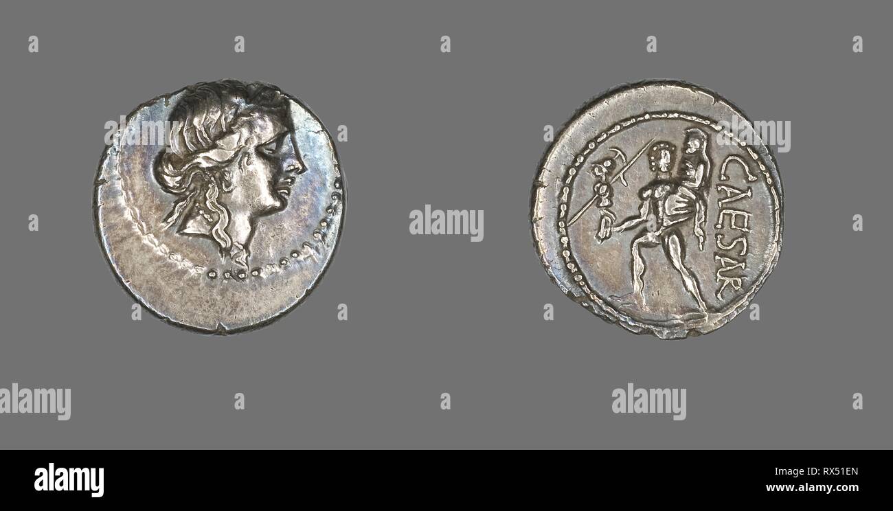 Denarius (Coin) Depicting the Goddess Venus. Roman, minted in Africa ...