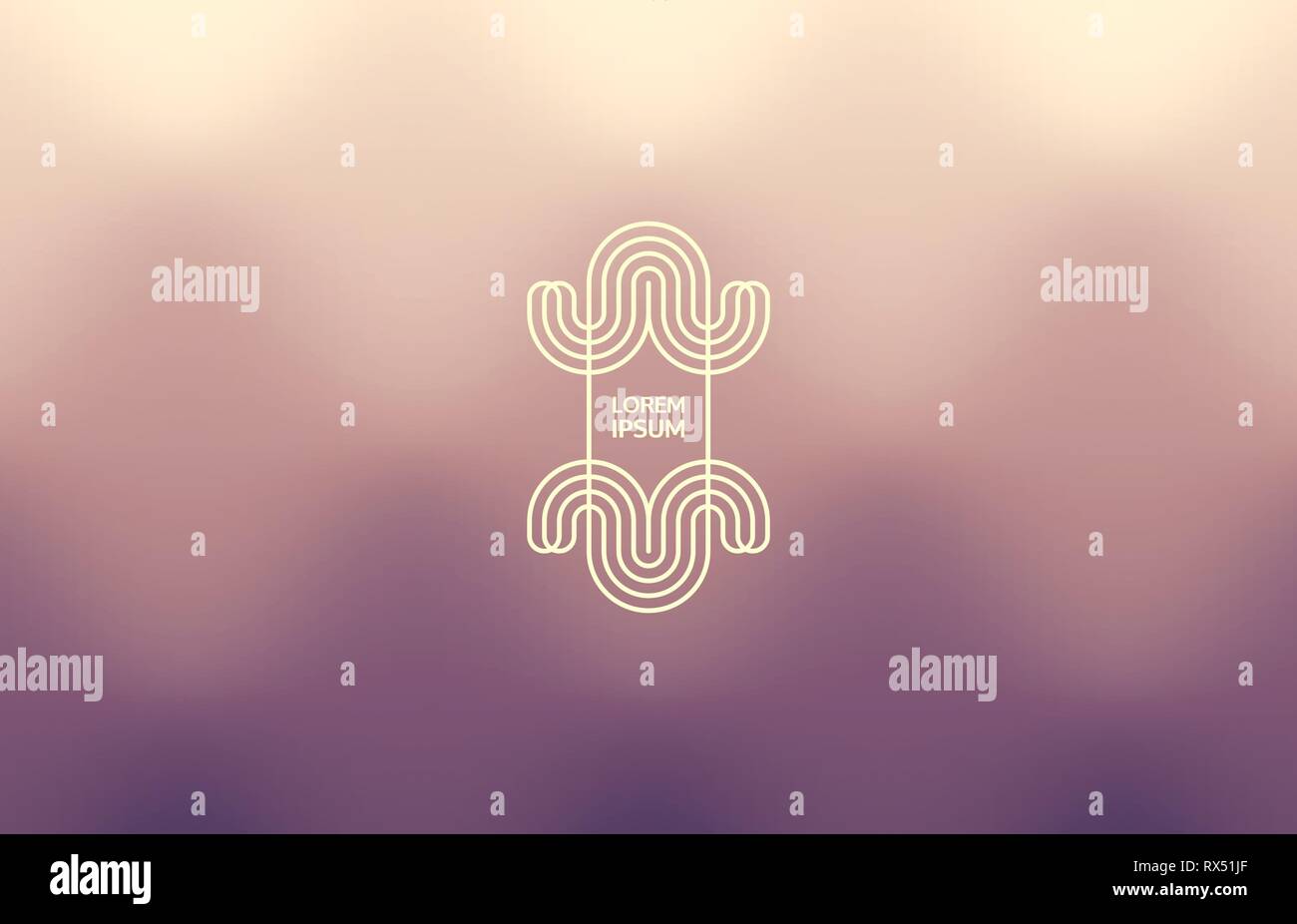 Abstract background. Line art design for invitation, poster, badge ...
